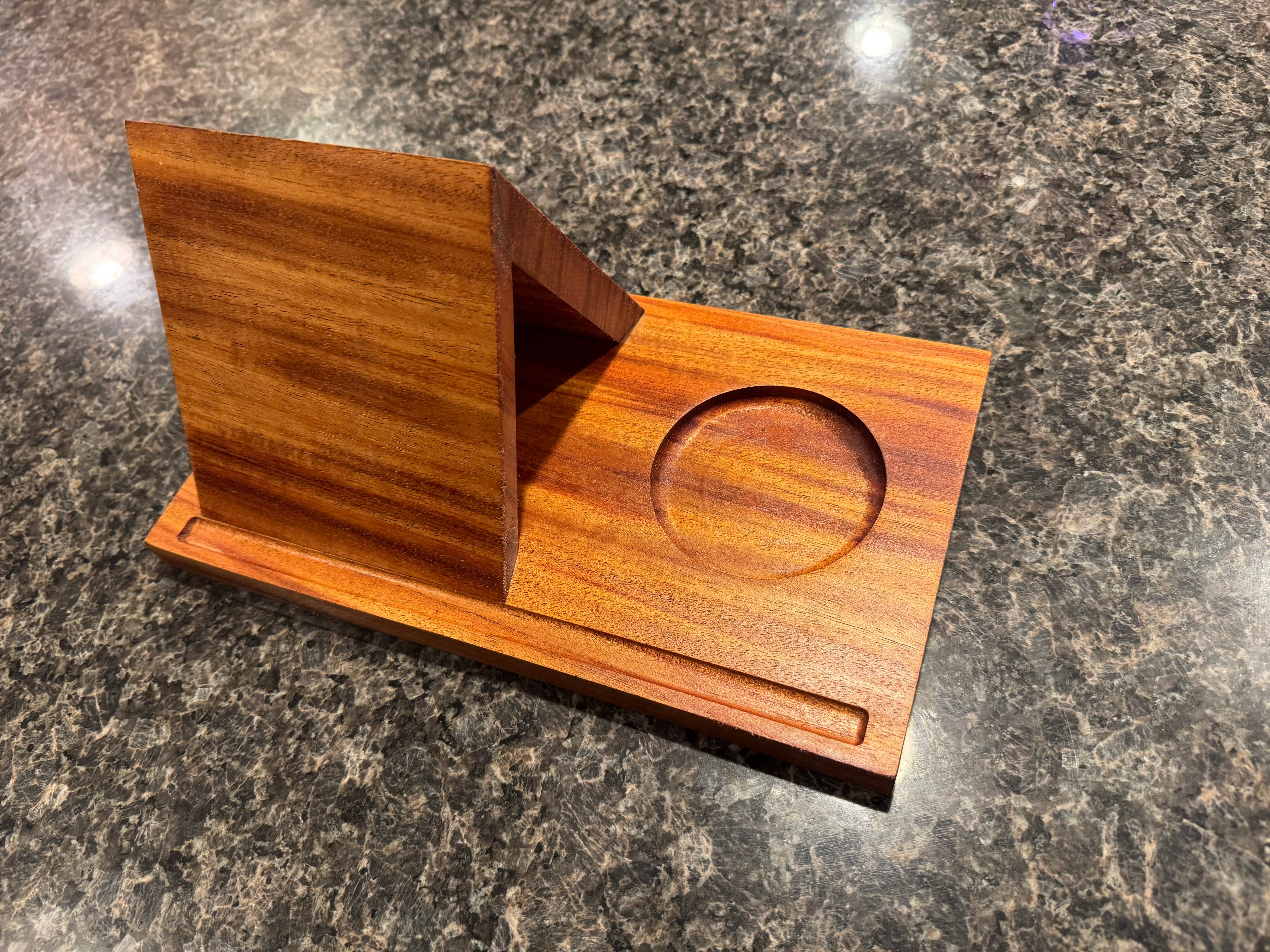 Book Stand & Coffee Cup Holder – Built 2 Last Designs